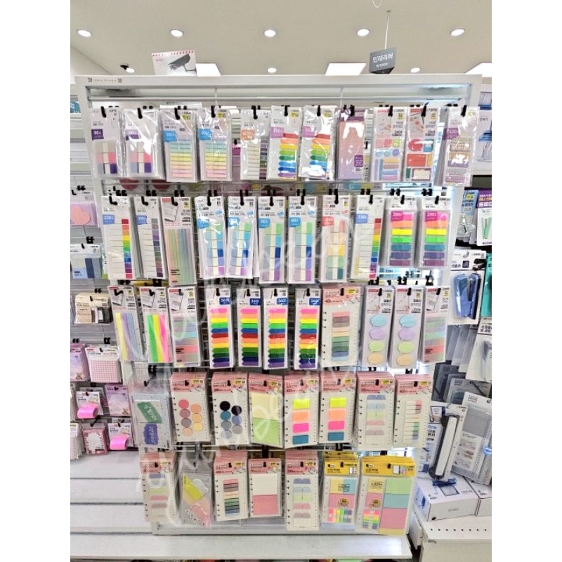 [SẴN] INDEX STICKERS ĐÁNH DẤU TRANG DAISO HÀN QUỐC | Shopee Việt Nam