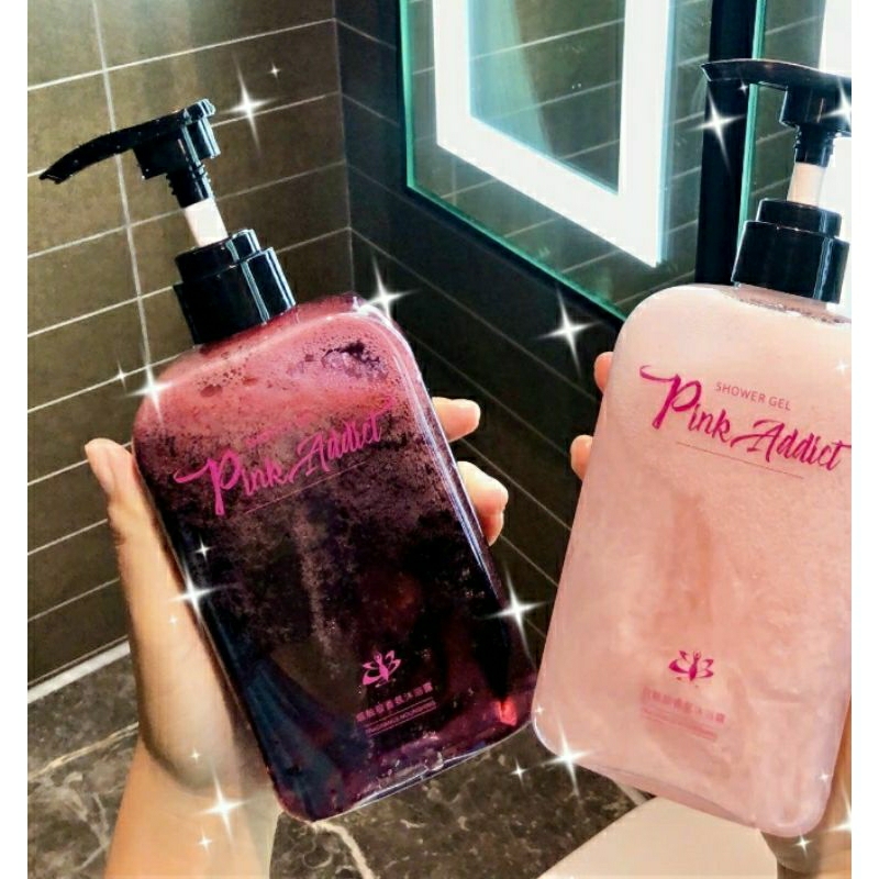 Sữa Tắm Hương Nước Hoa Pink Addict nhũ hồng đỏ 400ml | Shopee Việt Nam