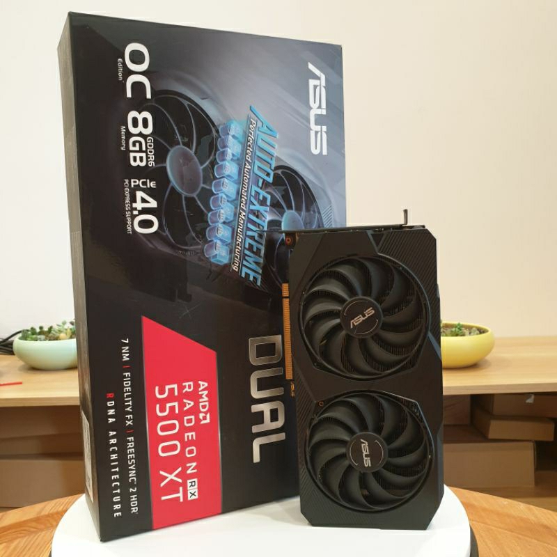 ASUS Dual Radeon™ RX 5500 XT EVO 8GB | Shopee Việt Nam
