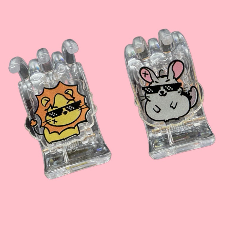 KẸP TÓC LION CHINZILLA ( 2 mặt ) | Shopee Việt Nam