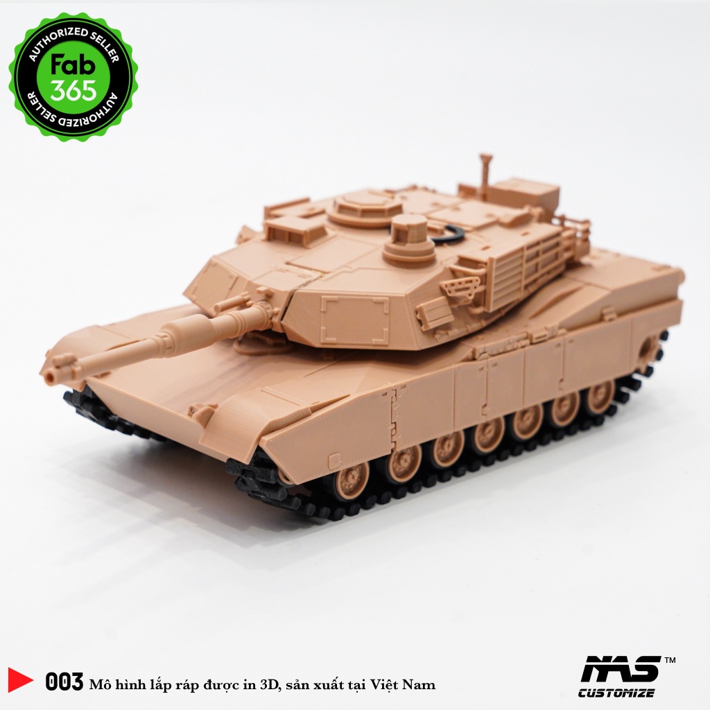 [ NAS ] Đồ chơi Mô hình xe tăng Mỹ M1A2 Abrams tỉ lệ 1:48, Mô Hình quân sự Xe tank lắp ráp M1A2 ...