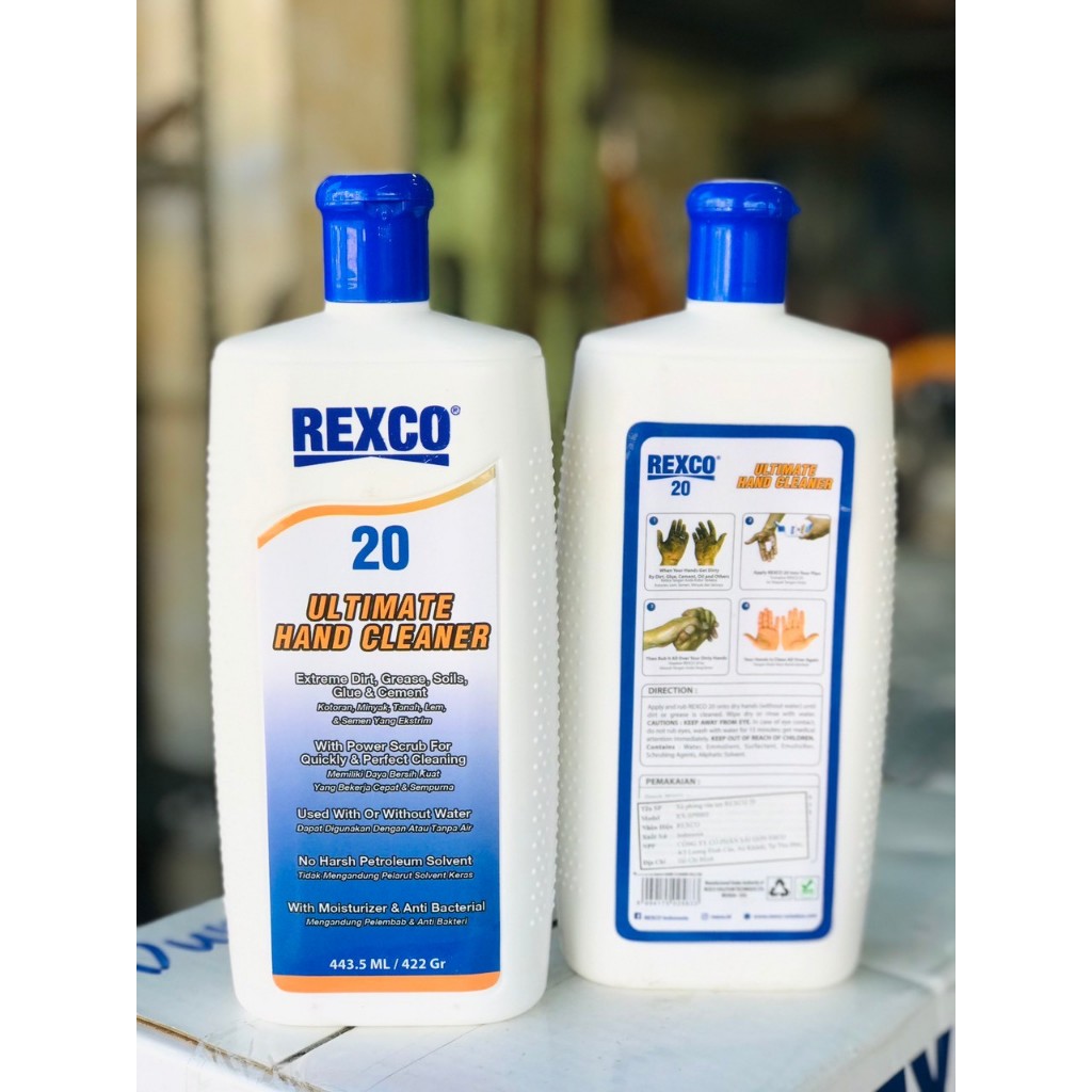 Xà phòng rửa tay REXCO 20 ULTIMATE HAND CLEANER 443,5 ML/ 422 GR/ 15 FL ...