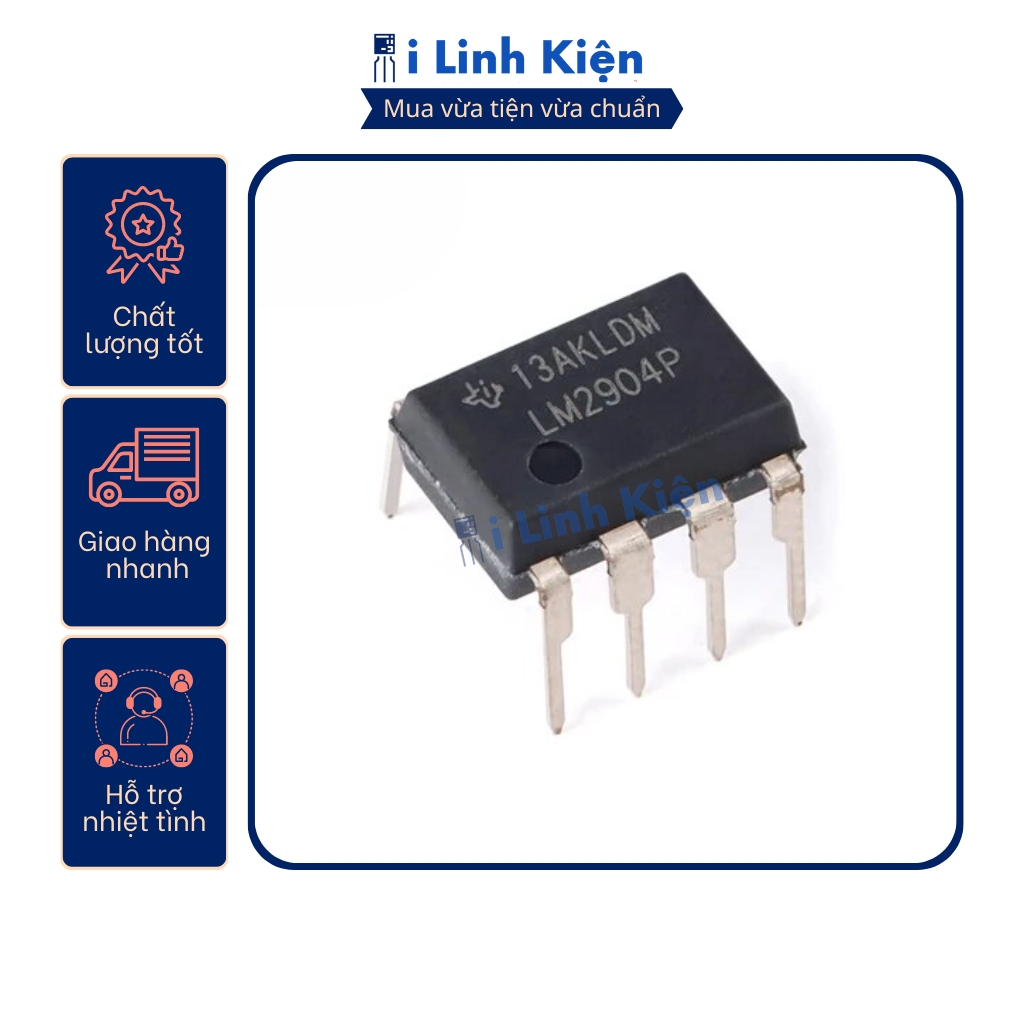LM2904 LM2904N LM2904P DIP-8 chính hãng | Shopee Việt Nam