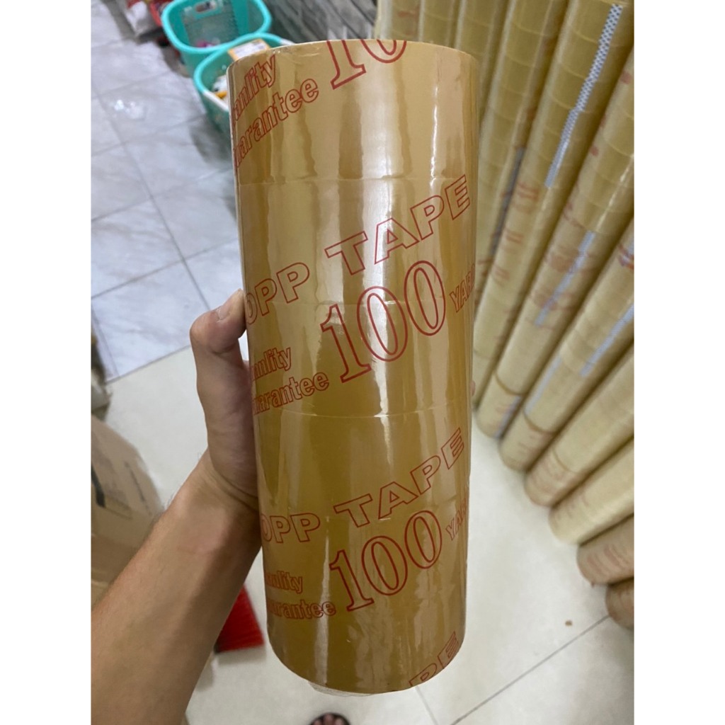 6 CUỘN BĂNG KEO TRONG BẢN RỘNG 4,8CM DÀI 90M | Shopee Việt Nam