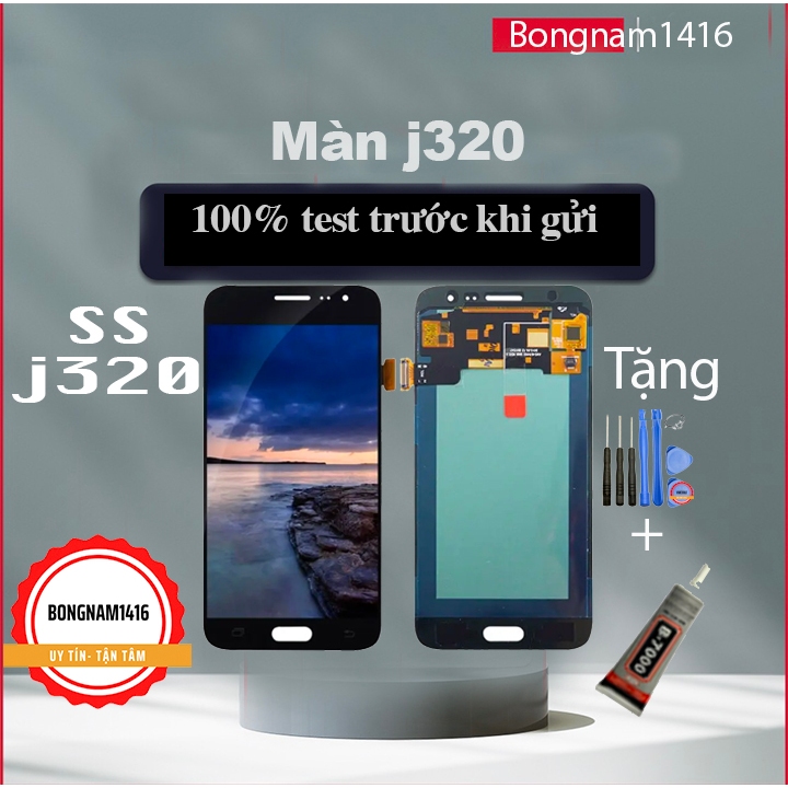 Màn hình Samsung J320 / J3 2016 kèm bộ sửa và keo dán b7000. | Shopee ...