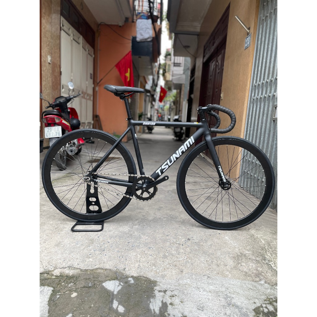 Xe đạp fixed gear Tsunami SNM100 chính hãng | Shopee Việt Nam