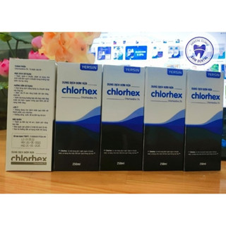 Dung dịch làm sạch ống tủy HMU Chlorhex 2% 250ml ngăn ngừa vi khuẩn ...