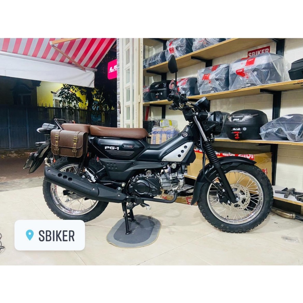 Túi Da Treo xe PG1 túi hông xe 2 bên Yamaha PG-1 | Shopee Việt Nam
