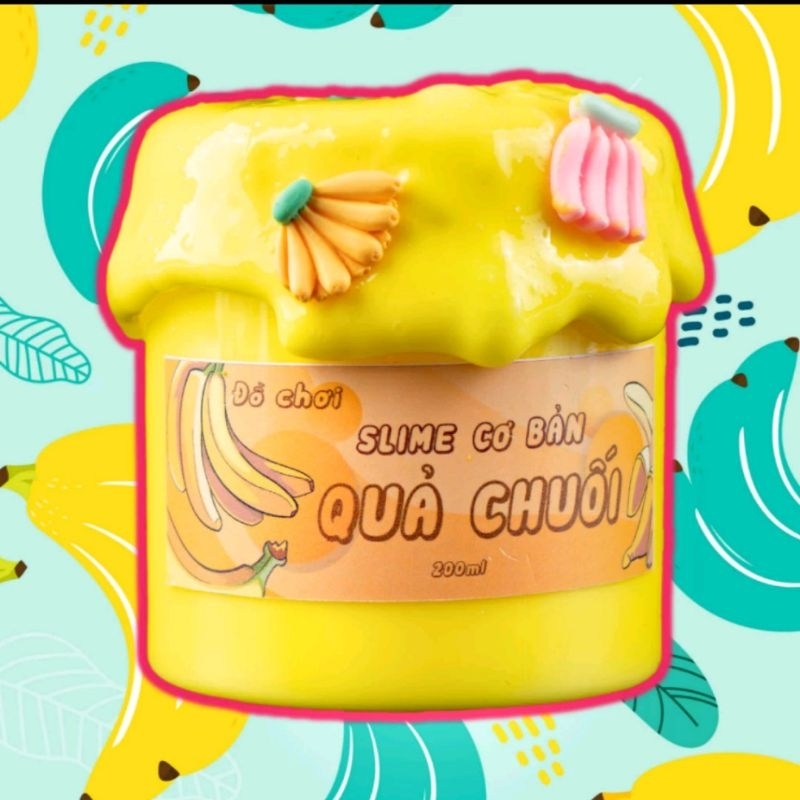LAVIS SLIME - Slime cơ bản: Quả Chuối. Đã Được Chứng Nhận Hợp Quy An ...