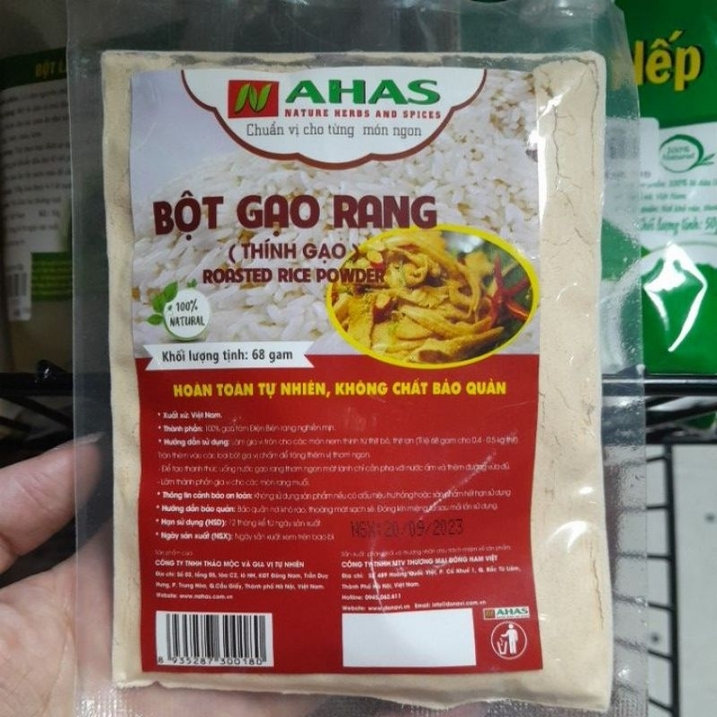 Bột gạo rang (thính gạo) Nahas 68g | Shopee Việt Nam