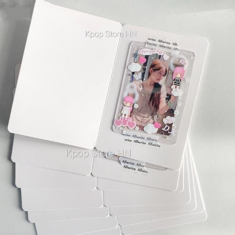 Set 10 cái bìa gập bảo vệ card, bìa kẹp card | Shopee Việt Nam