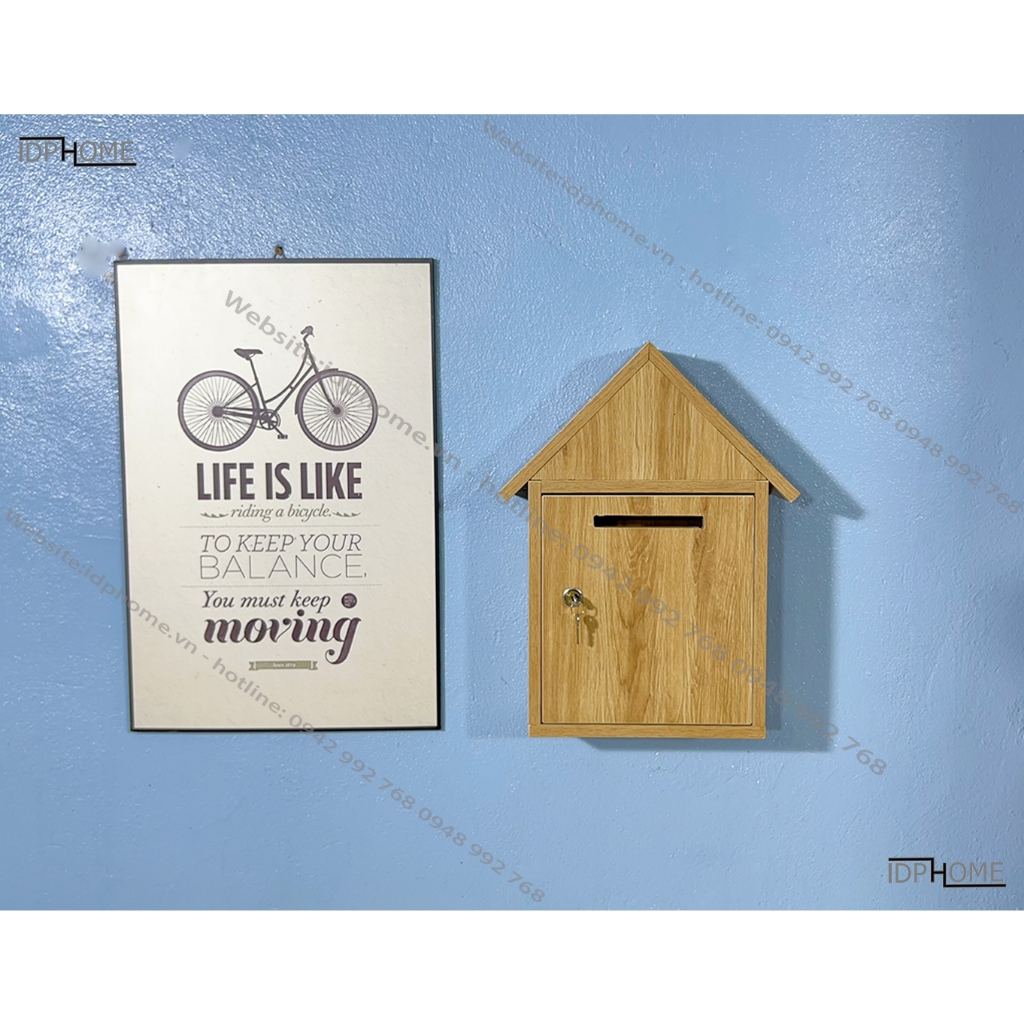 Hộp thư góp ý, hòm thư góp ý bằng gỗ treo tường giá rẻ SP6827 | Shopee ...