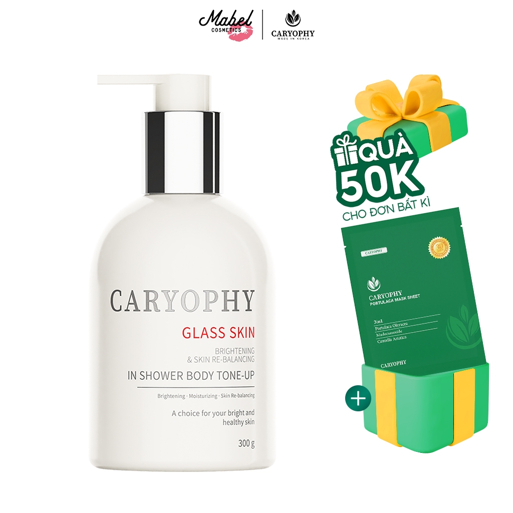 Kem dưỡng trắng da Body Caryophy Glass Skin Hàn Quốc dưỡng trắng dưỡng ...