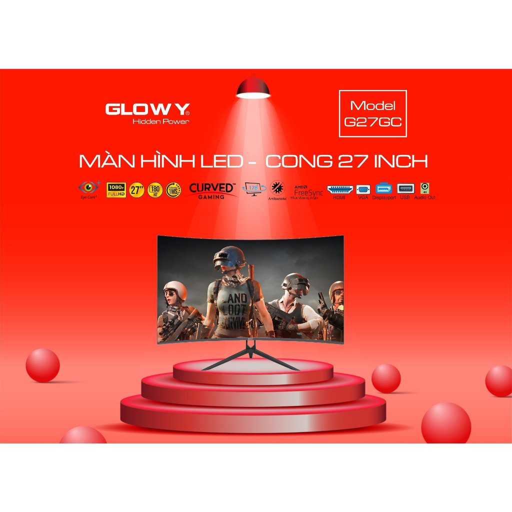 [GIÁ SỐC] Màn hình chính hãng Glowy 32"| 27"| 24"| 22"| 20"| 19 ...