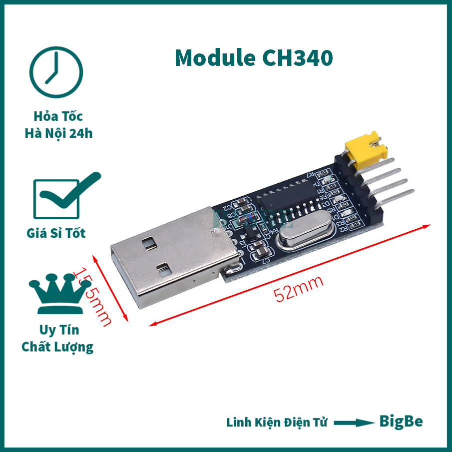 Module CH340 chuyển đổi USB-TTL TTL232 | Shopee Việt Nam