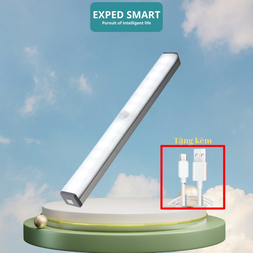 Đèn cảm ứng không dây, cảm biến chuyển động EXPED SMART ES02 ánh sáng bảo vệ mắt tốt hơn, tự ...