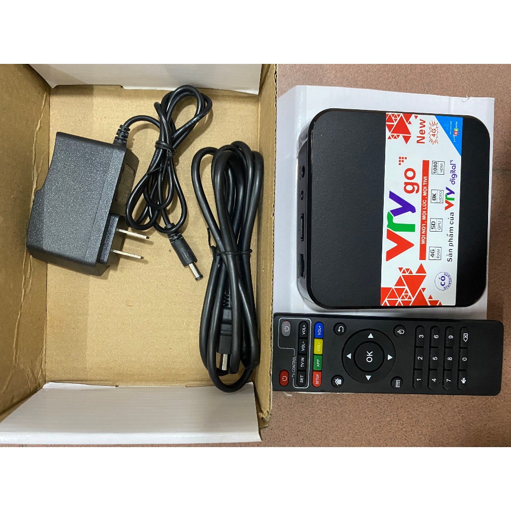 Đầu Smart TV box VTV Go New 4G có bluetooth | Shopee Việt Nam