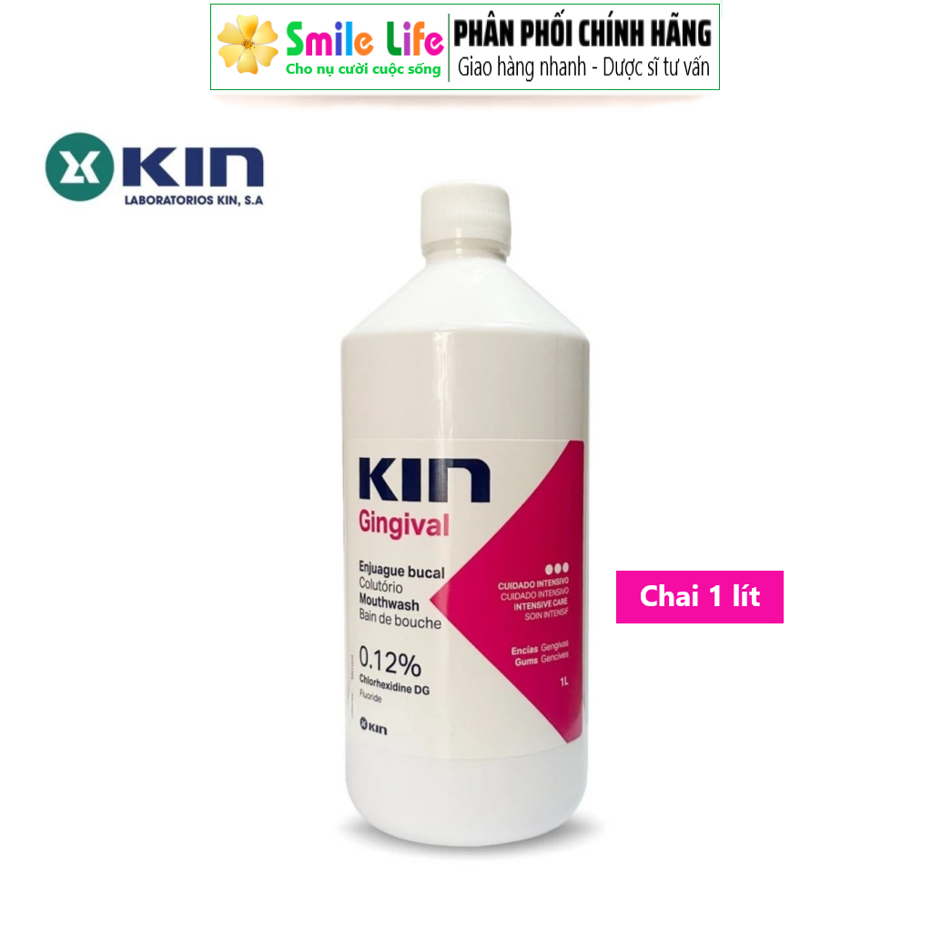 SMILE LIFE | Kin chai 1 lít, 250ml, Safe 250ml - Viêm Nướu, Sát Khuẩn ...
