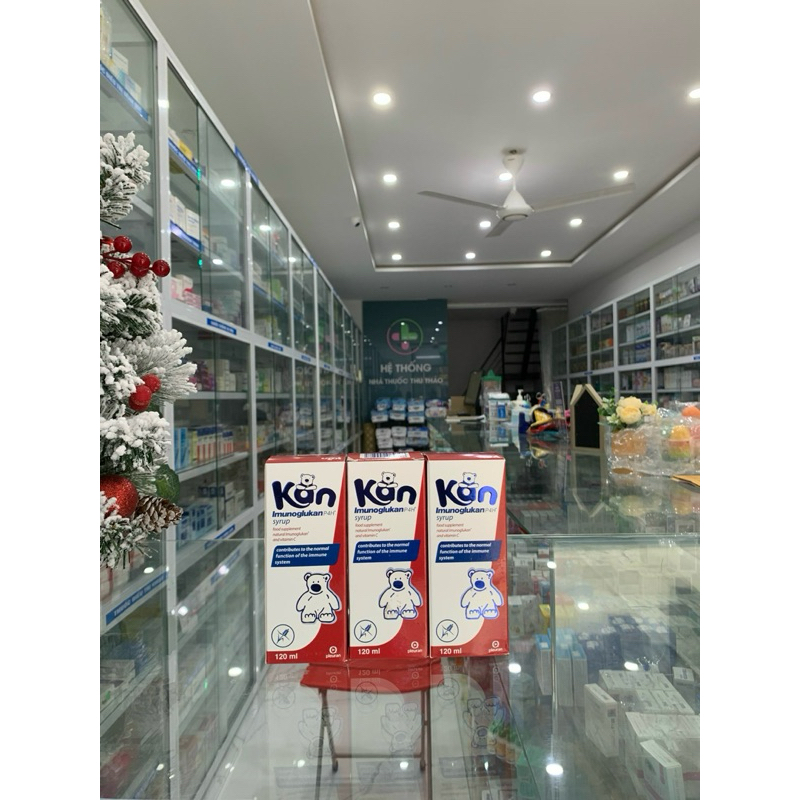 Siro Kan ImunoGlukan hỗ trợ miễn dịch nâng cao sức đề kháng cho bé ...