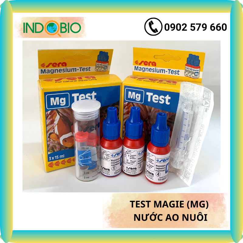 [CHÍNH HÃNG] TEST MG (MAGIE) AO NUÔI SERA - ĐỨC [KÈM SDS] | Shopee Việt Nam