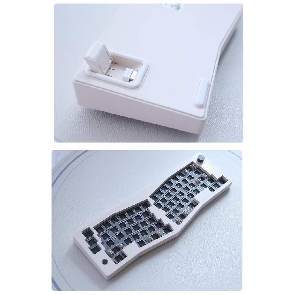 KIT custom ABM066 | Alice layout | 3 modes | Keycap VIA | Mạch xuôi ...