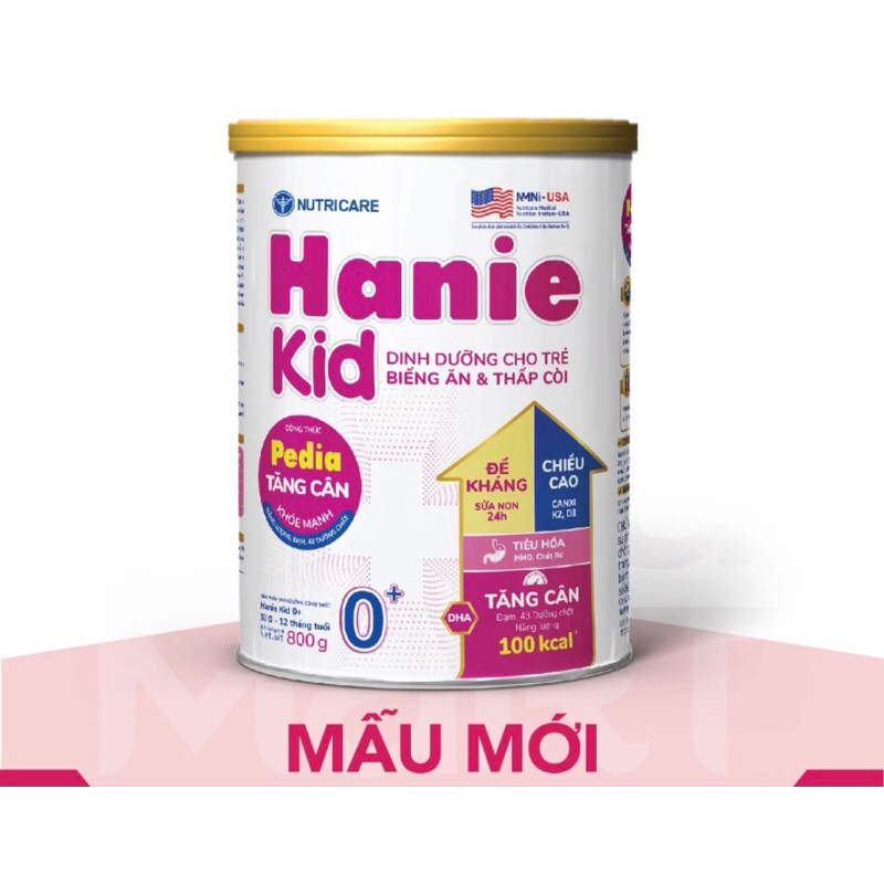 Sữa bột Hanie kid 0+ 800g | Shopee Việt Nam