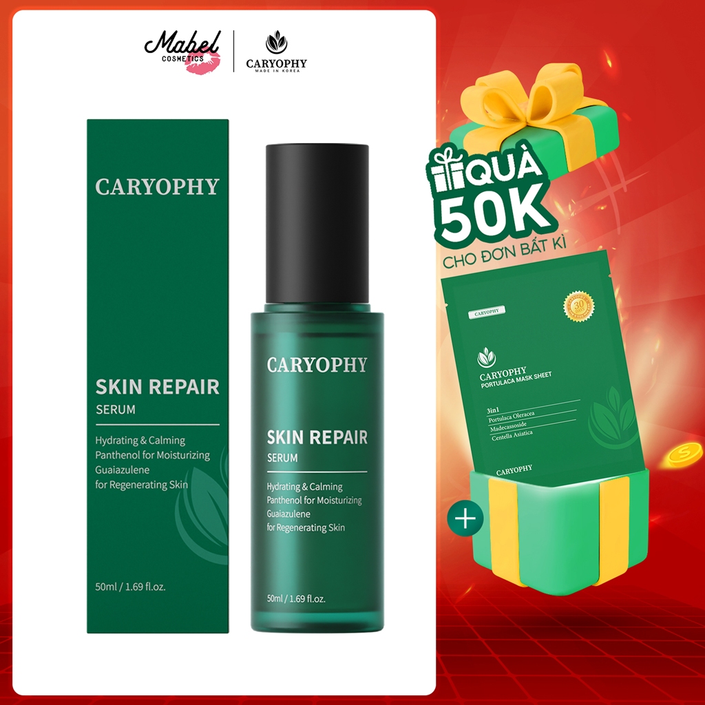 Serum phục hồi tái tạo da Caryophy Skin Repair 50ml | Shopee Việt Nam