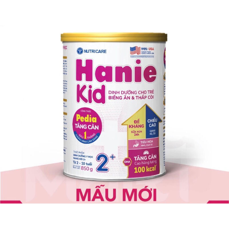 Sữa bột Hanie Kid 2+ (900g) | Shopee Việt Nam