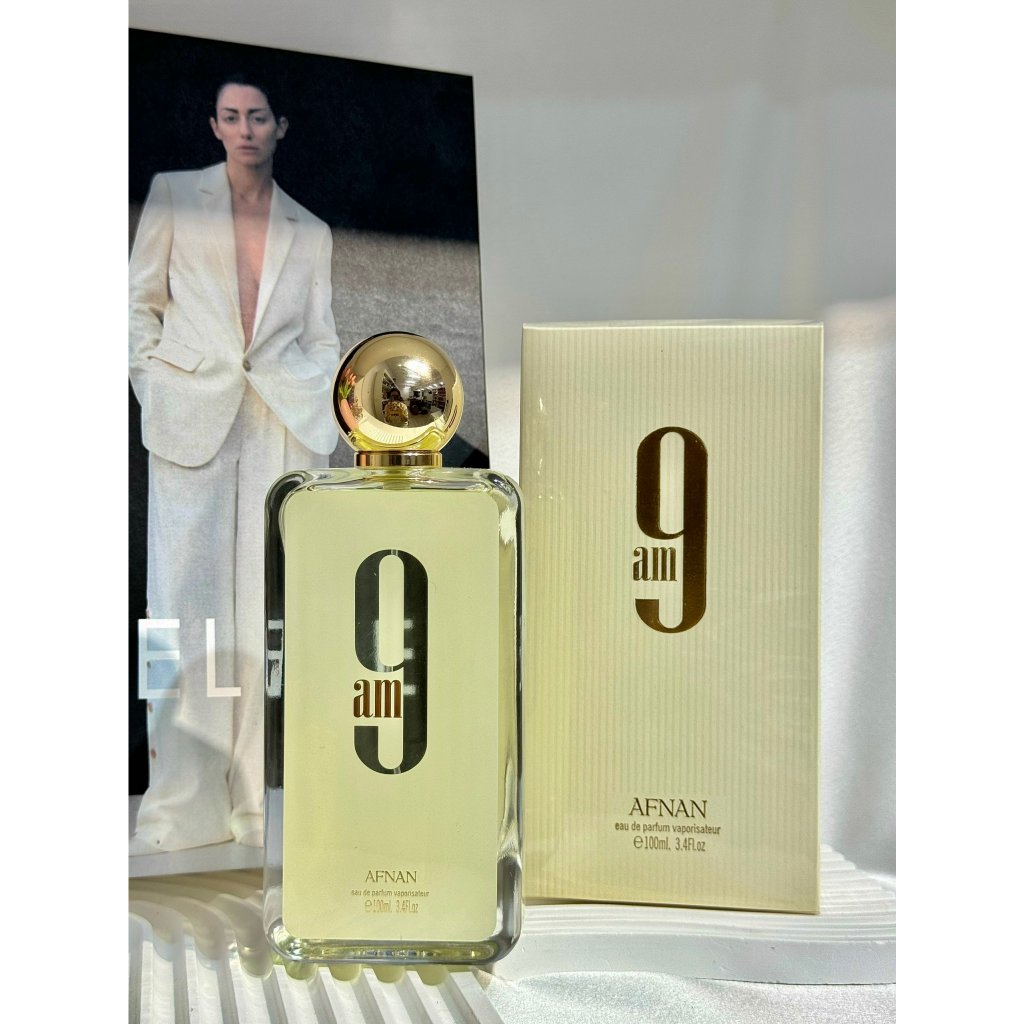Nước Hoa UNISEX Nine AM AFNAN EDP 100ML | Shopee Việt Nam