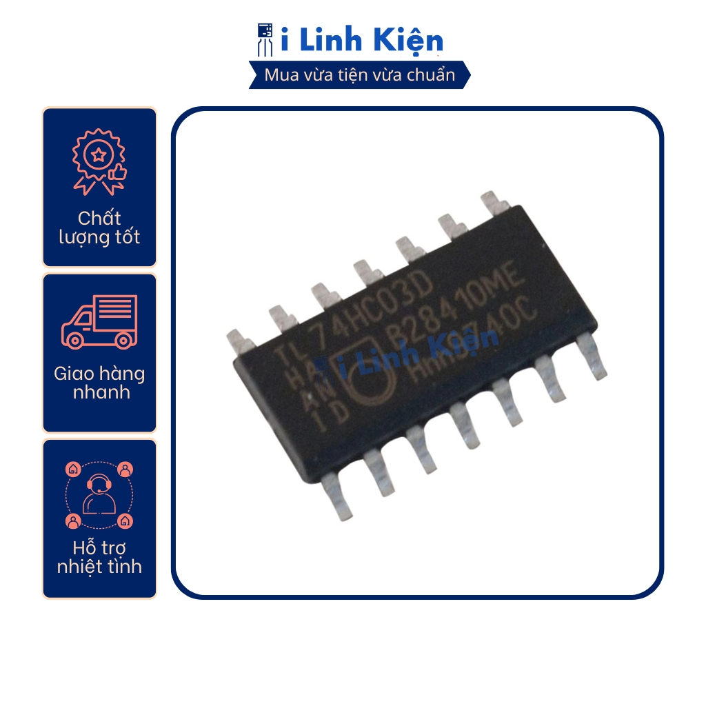 Ic chức năng 74HC03D SOP-14 chất lượng tốt | Shopee Việt Nam