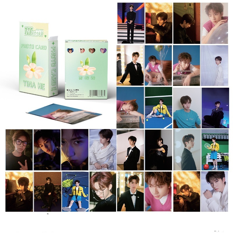 Hộp 50 Lomo Card Hạ Tuấn Lâm thành viên nhóm TNT bo góc | Shopee Việt Nam