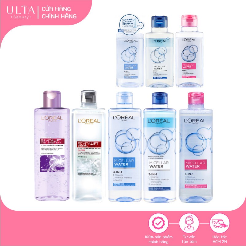 Nước Tẩy Trang L’Oreal Micellar Water (95ml, 400ml) | Shopee Việt Nam
