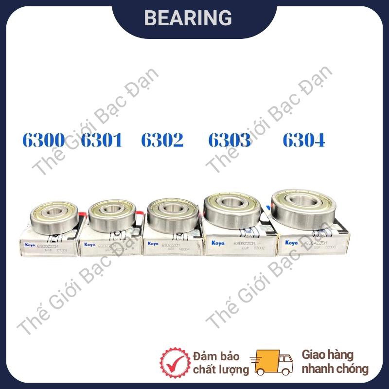 Vòng bi bạc đạn 6300,6301,6302,6303,6304 ZZCM KOYO -chất lượng cao | Shopee Việt Nam