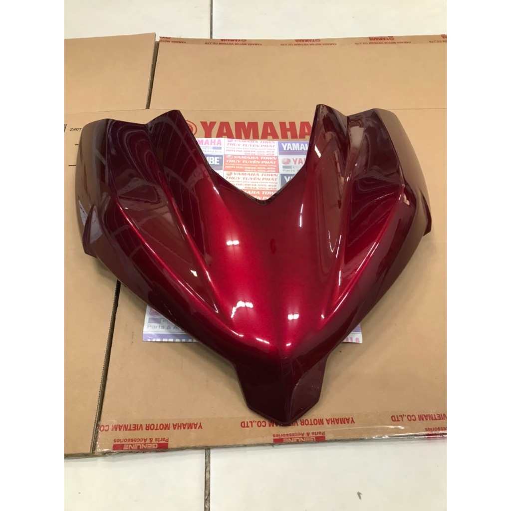 Mặt nạ đỏ đô bóng ex 155 ABS năm 2024 zin chính hãng yamaha | Shopee ...