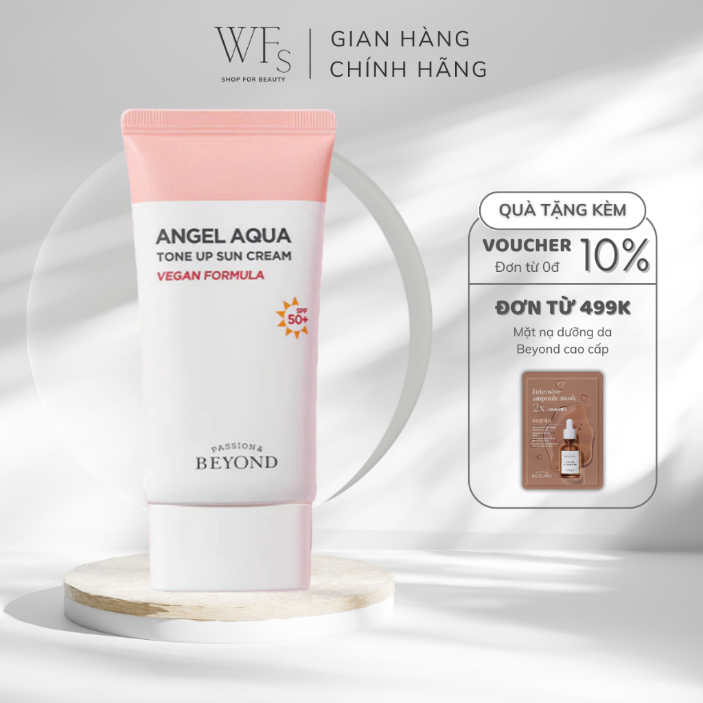 Kem chống nắng nâng tông BEYOND Angel Aqua Tone Pp Sun Cream SPF50+ PA++++ (50ml) | Shopee Việt Nam