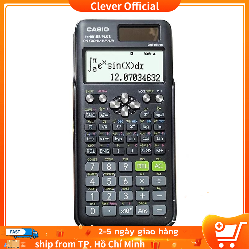 Máy Tính casio fx-991es plus Cho Học Sinh Trung Học | Shopee Việt Nam