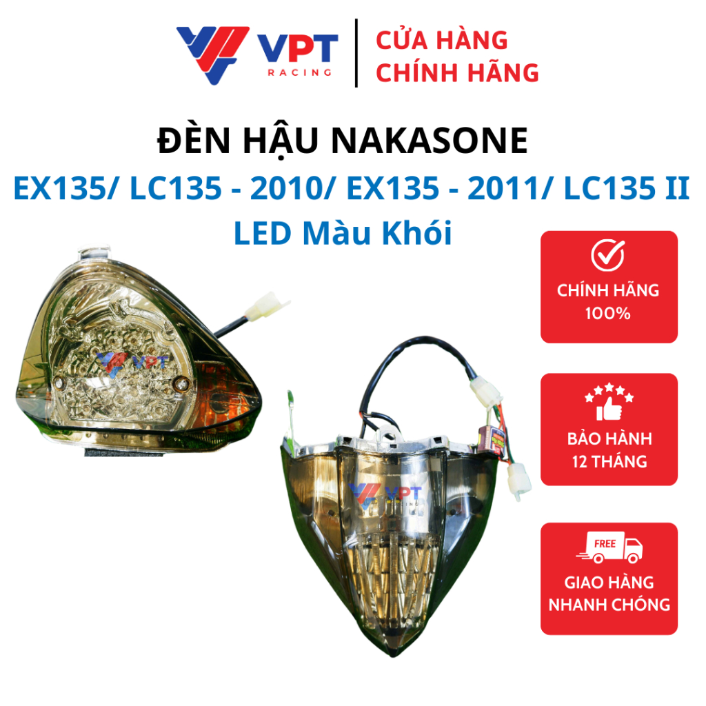 Đèn hậu (đèn lái sau) có LED Yamaha EX135 - 2010 / LC135 - 2010 / EX135 ...
