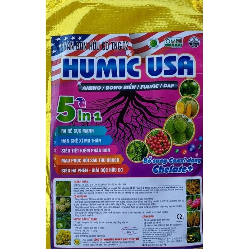 Phân bón humic usa kích rễ 10kg dạng viên | Shopee Việt Nam