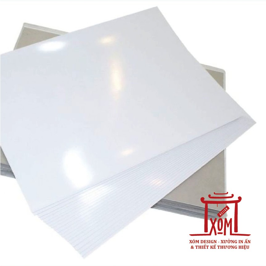 GIẤY IN COUCHE 150gsm MỜ KÍCH THƯỚC A3/A4 IN MỰC Pigment UV cho Máy in ...