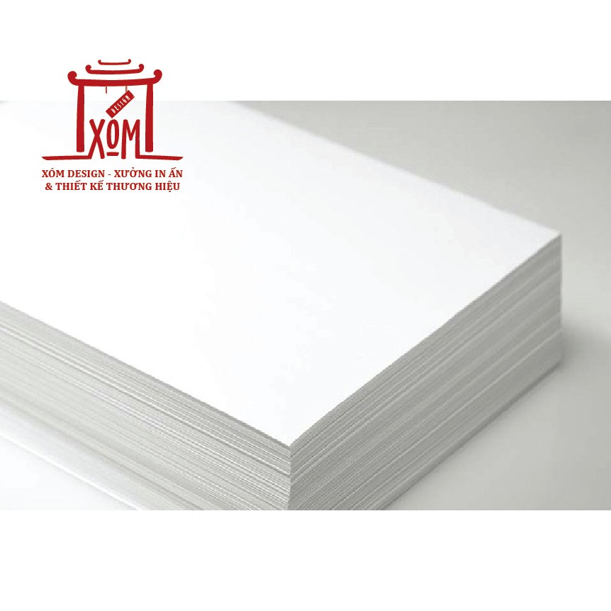 GIẤY IN COUCHE 300gsm MỜ KÍCH THƯỚC A3/A4 IN MỰC NƯỚC Pigment UV cho ...