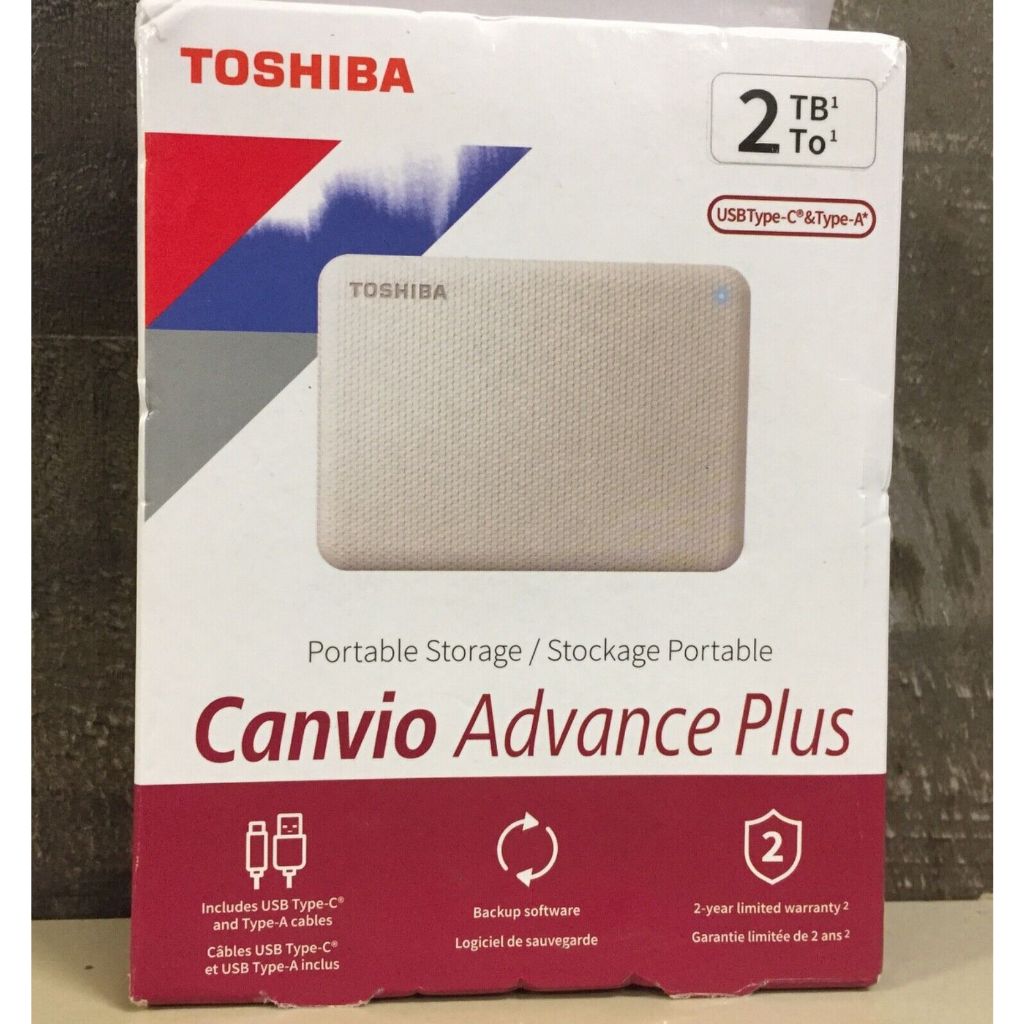 Ổ cứng di động Toshiba Canvio Advance Plus 2TB | Shopee Việt Nam