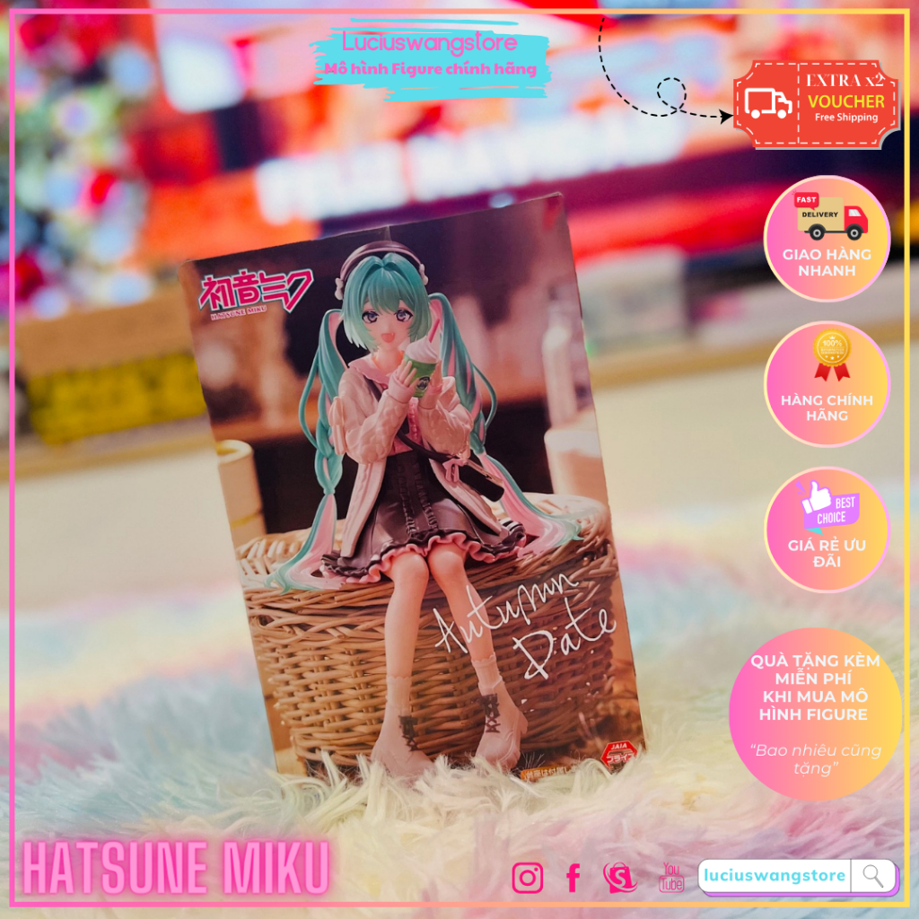 Mô hình chính hãng HATSUNE MIKU VOCALOID (Noodle Stopper) - phiên bản ...