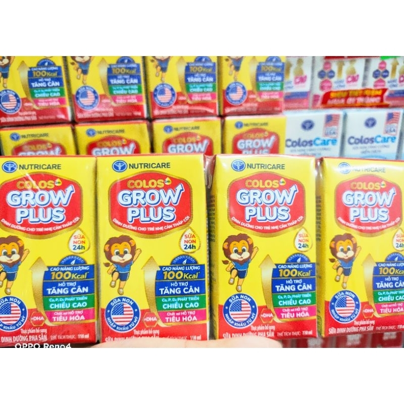 Lốc Sữa Pha Sẵn Colos Grow Plus Nutricare Shopee Việt Nam