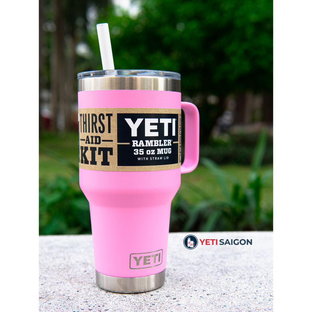 Ly Giữ Nhiệt YETI Cao Cấp Chính Hãng Mug 25oz - Mug 35oz Nắp Kèm Ống ...