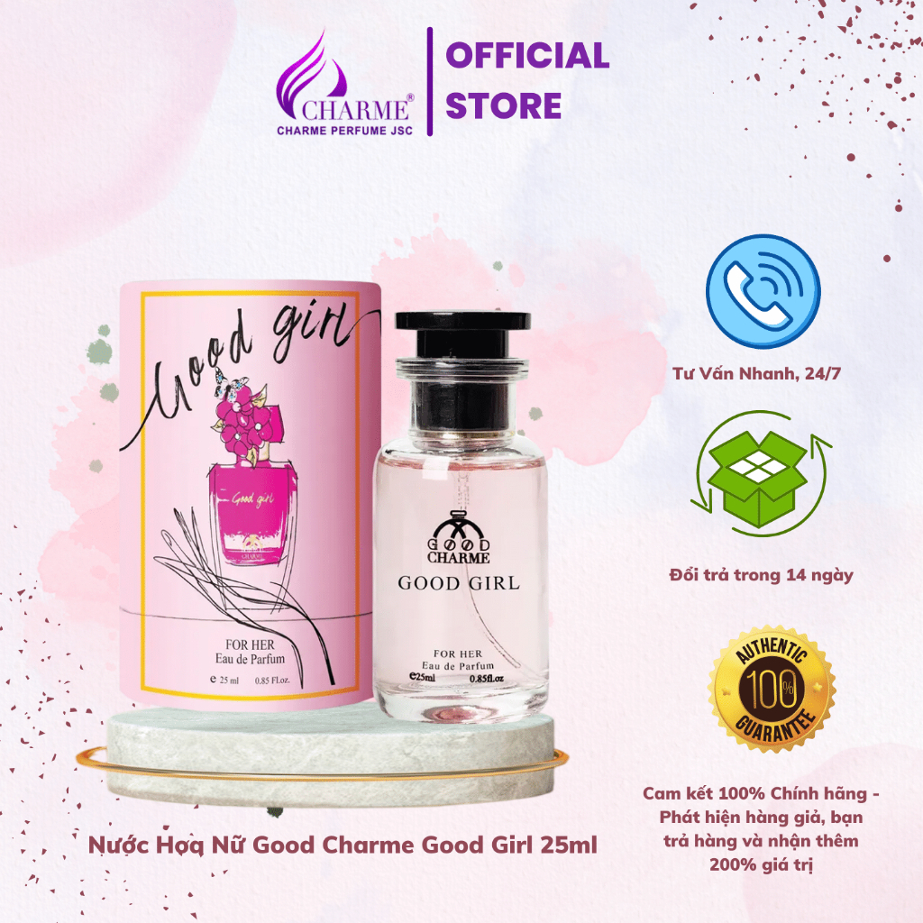 Nước Hoa Nữ Good Charme Good Girl 25ml | Shopee Việt Nam