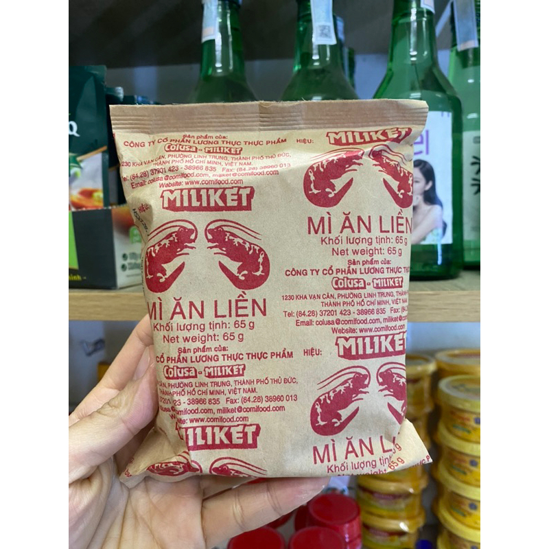 Mì miliket gói giấy 65gr | Shopee Việt Nam