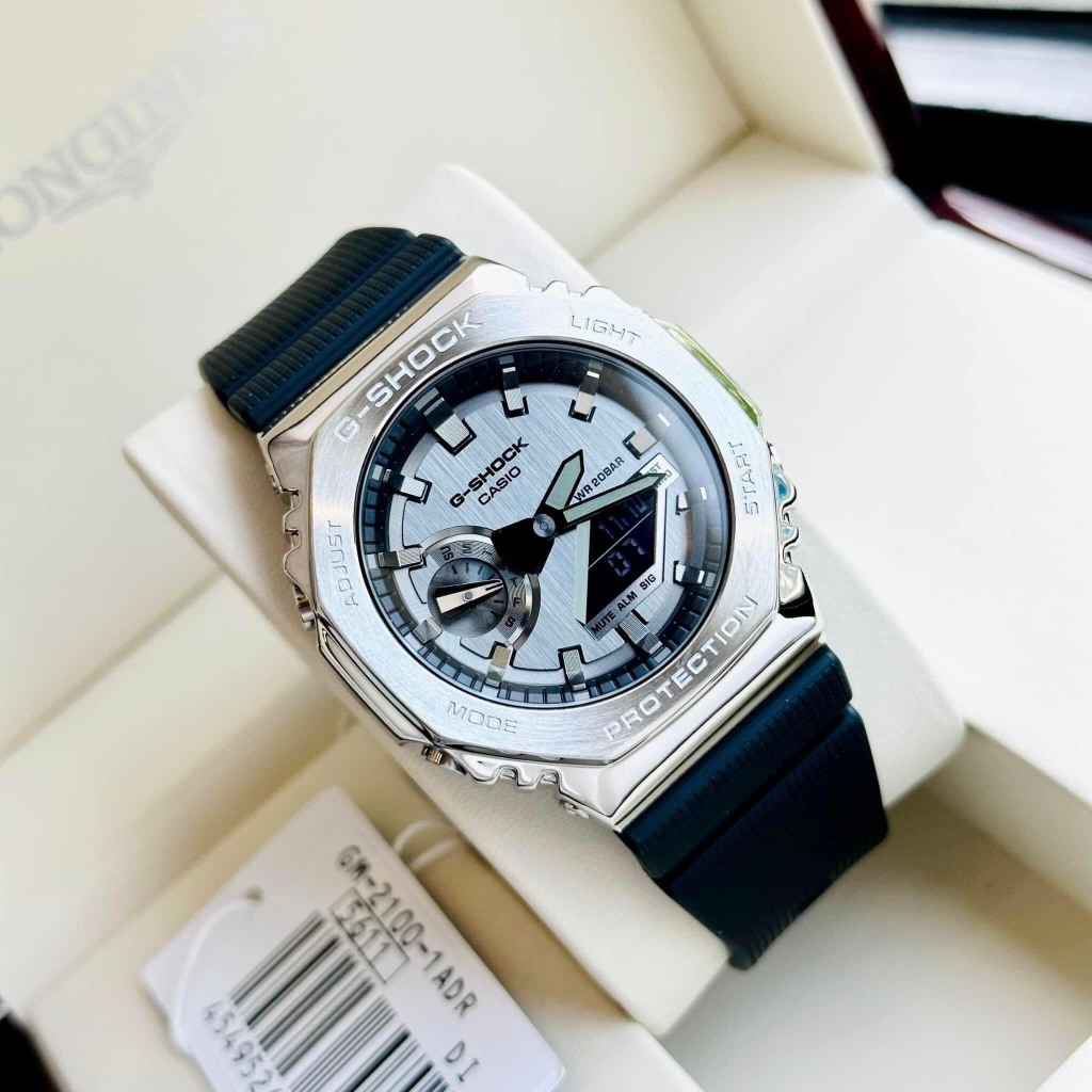 Casio - Nam GM-2100-1ADR Size 44.5mm | Shopee Việt Nam