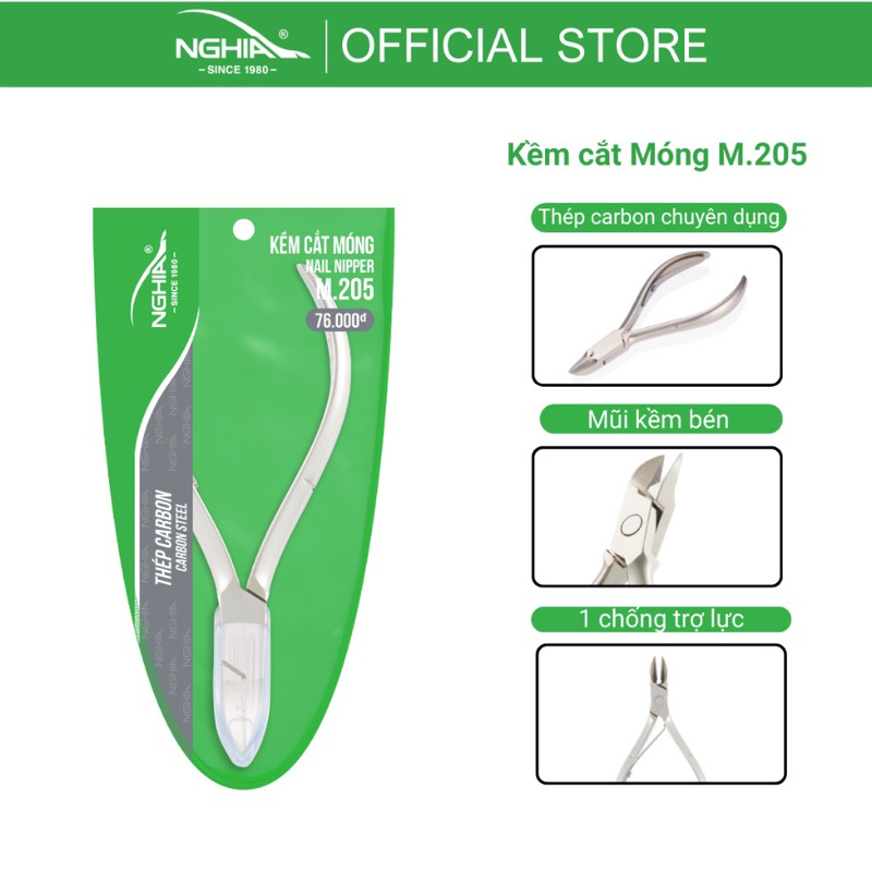 Kềm Cắt Móng Thép Chuyên Dụng KỀM NGHĨA M205 | Shopee Việt Nam
