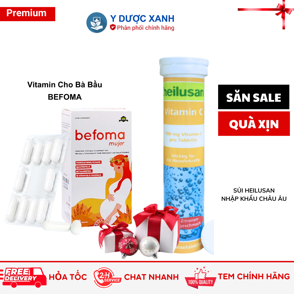 Mua [Chính Hãng] BEFOMA 30 viên, Bổ sung vitamin tổng hợp cho bà bầu ...
