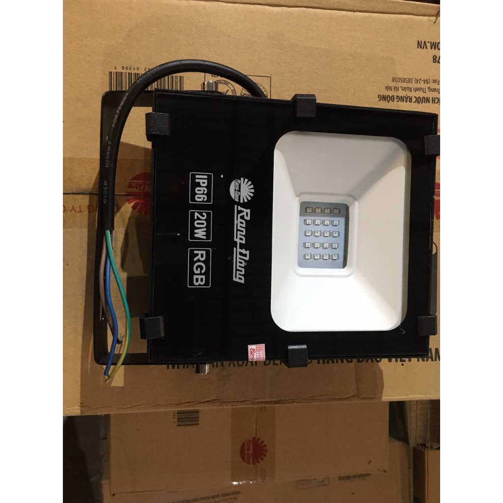 Đèn chiếu pha đổi màu CP09.RGB 20W | Shopee Việt Nam